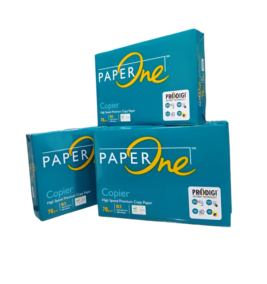 PAPER ONE B5 70GSM PAPER - (1 ream) – Premio Stationery