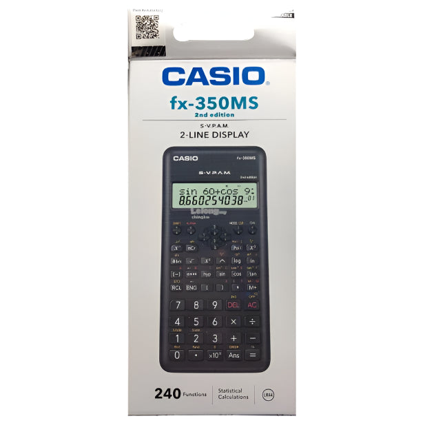 CASIO SCIENTIFIC CALC (240 FUNC) FX-350MS – Premio Stationery