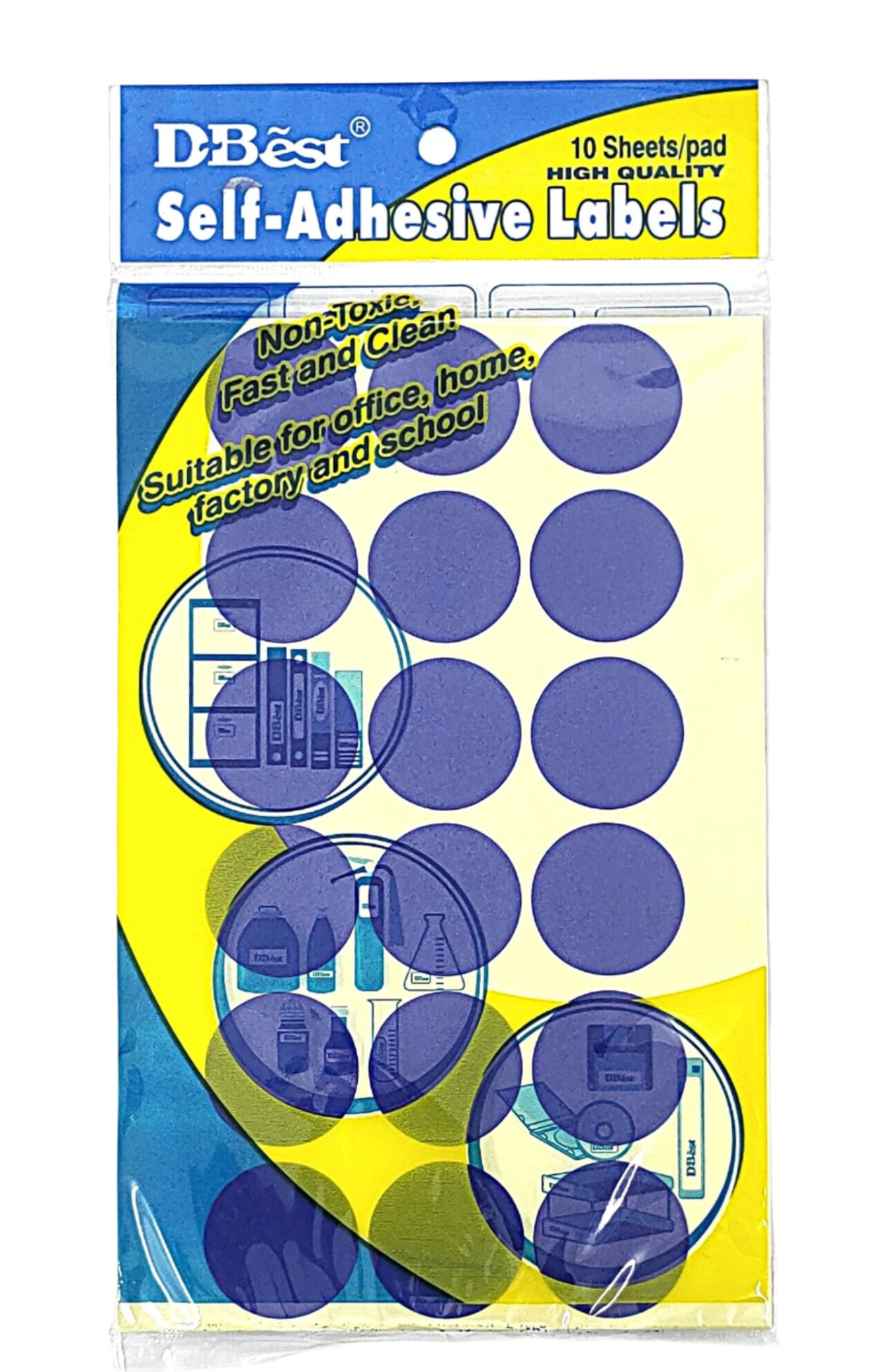 DBest Self-Adhesive Labels Round 32D – Premio Stationery
