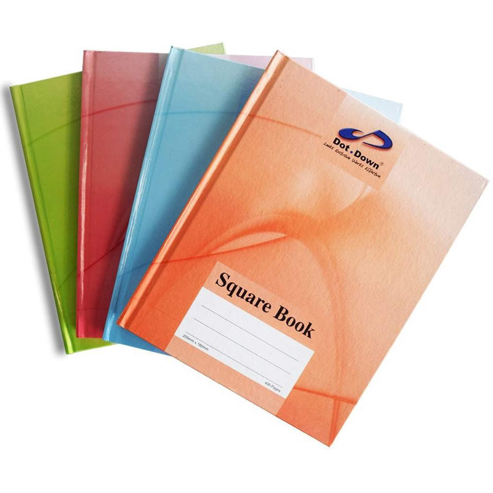 Dot Down Quarto/Square Book 120 PGs DD2103-120 – Premio Stationery