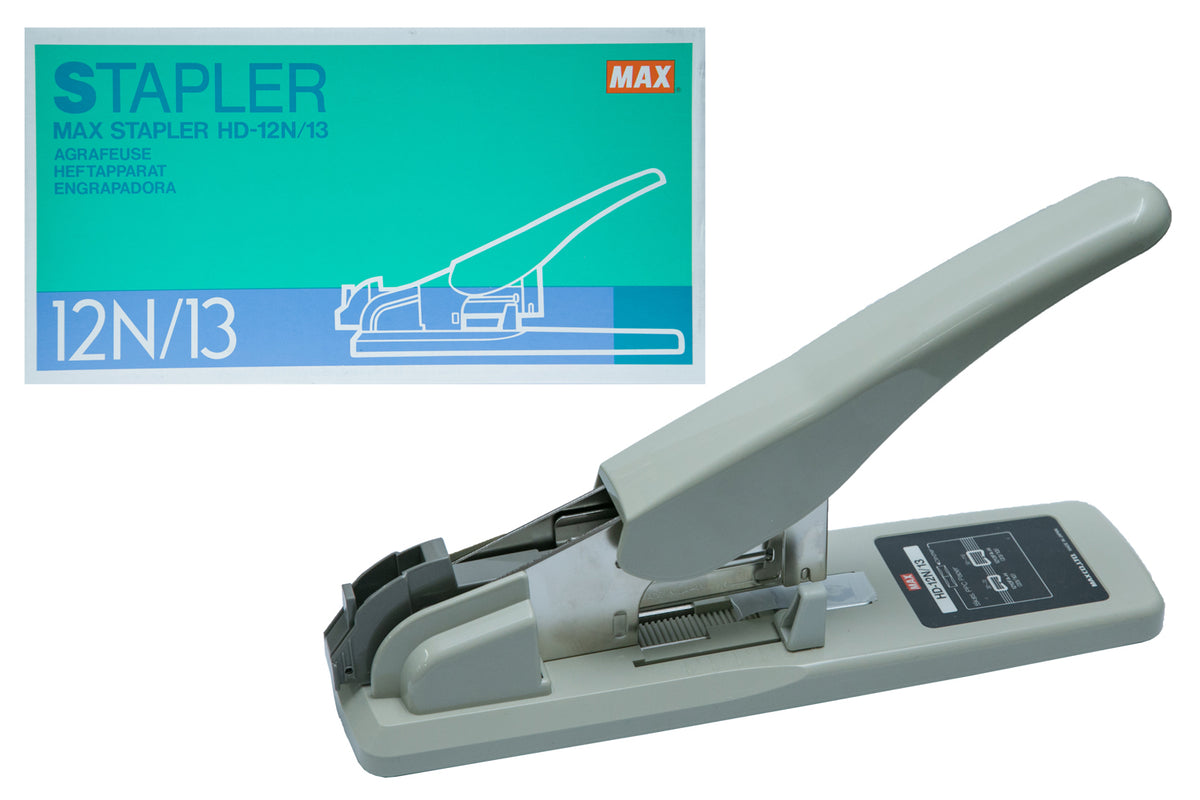 Max HD-12N/13 Heavy Duty Stapler – Premio Stationery