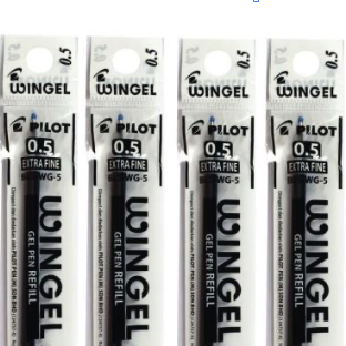 Pilot Wingel Gel Pen 0.38MM (REFILL) – Premio Stationery