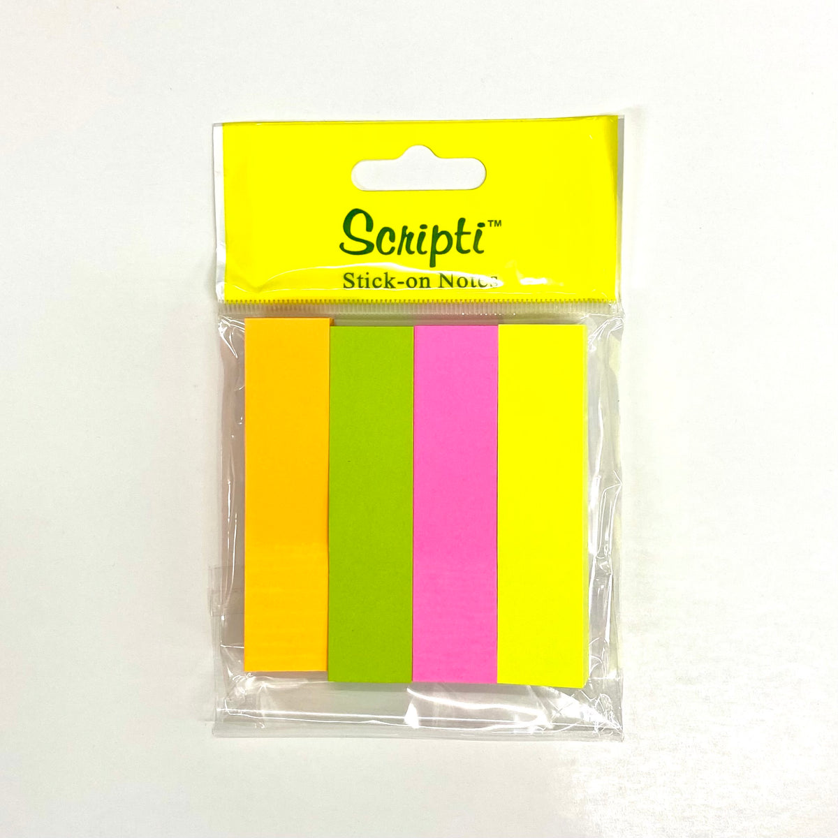SCRIPTI STICK ON NOTES 75X18MM #07174 – Premio Stationery